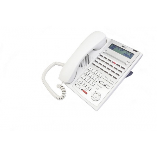 IP4WW-24TXH-A-TEL (WH) 4-wire, 24-key Multiline Telephone | necworks.com